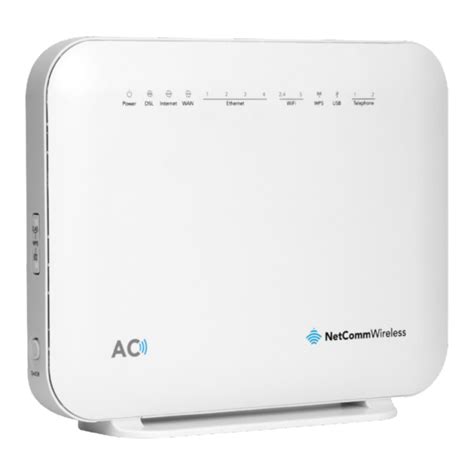 Netcomm Nf Series Info Sheet Pdf Download Manualslib