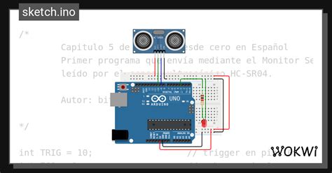 Hc Sr04 Sensor Ultrasónico Wokwi Esp32 Stm32 Arduino Simulator