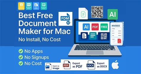 Best Free Document Maker For Mac No Download Needed