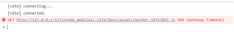 When The Third Party Depends On The Existence Of Web Worker The Vite