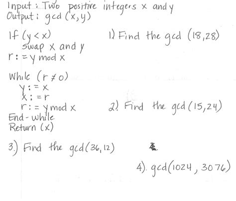 Solved R Mod X Input Two Positive Integers X And Y Output Chegg Com