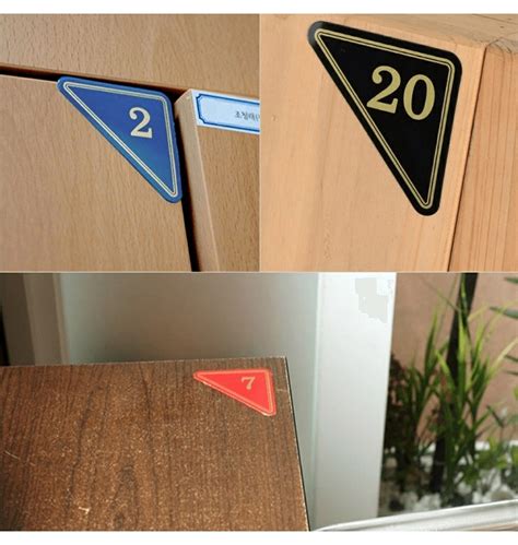 학교 신발장 책상 자리 사물함 스티커 삼각 번호표 옷장 락커룸 락카 사우나 식당 테이블 번호 락카함 스티 티몬