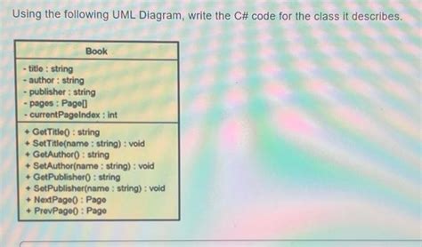 solved using the following uml diagram write the c code
