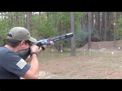 No Country For Old Men Salvo 12 Shotgun Suppressor Youtube