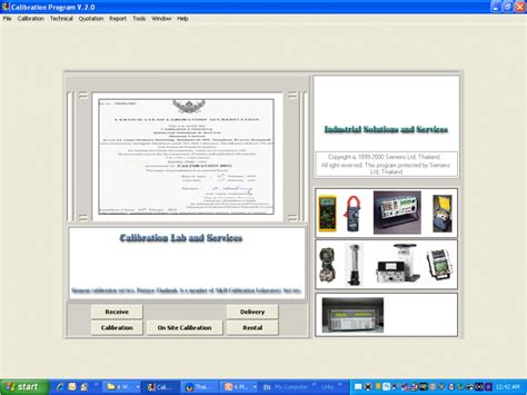 Calibration Managements Software