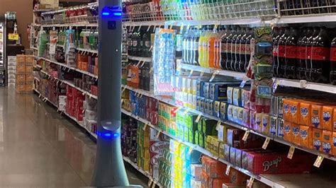 Kroger Is Testing Its New ‘barney Robot To Help Manage Inventory