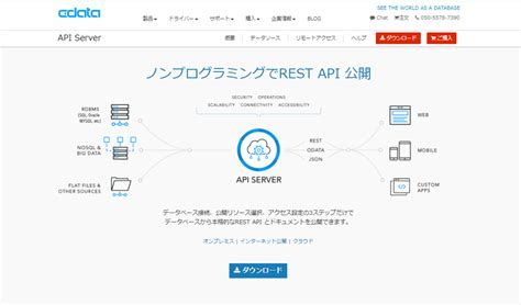 B Api 無料の Api 自動生成ツールを使って、excelファイルから Rest Api を生成してみる：cdata Api