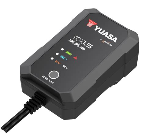 Yuasa Ycx15 6v 12v Smart Battery Charger Hardwarexpress