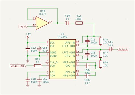 Lo Fi Delay Filter Effect — Midcentury Modular