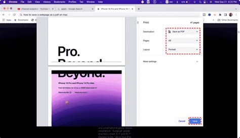 quickly save webpage as pdf in safari on iphone