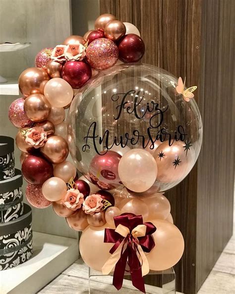 73 Ideas De Arreglos Estáticos Decoración Con Globos Cumpleaños Globos Decoración De Unas