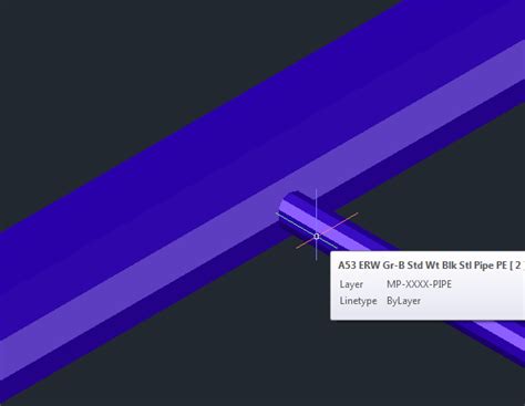 Create A Bracnch Using Design Line With Pipe Intersecting Pipe