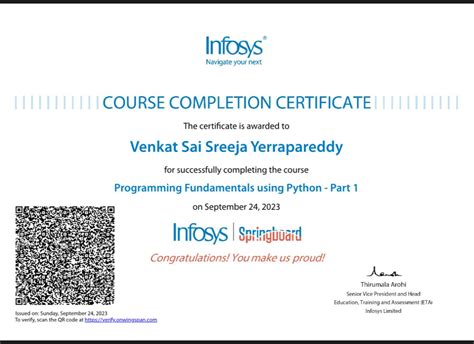 i m happy to share that i ve successfully completed the programming