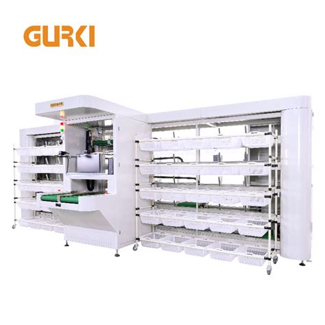 Gurki Automated Robotic Shuttle Put Wall System Instead Of Agv Sorting