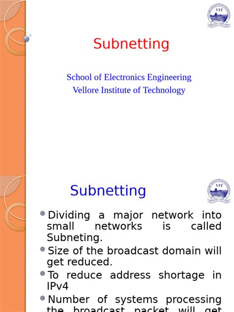 19 Subnetting In Ipv4 Addressing 15 02 2025 Pdf Ip Address