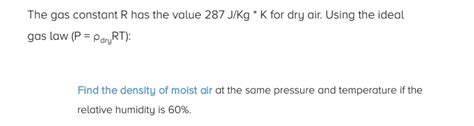 gas constant