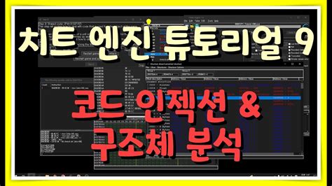 Cheat Enginereversing 치트 엔진 튜토리얼 9 구조체 분석 및 코드 인젝션 Youtube