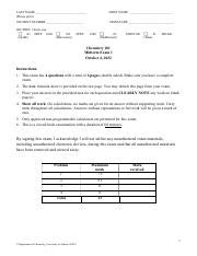 Midterm Exam Key Pdf LAST NAME Please Print FIRST NAME Babe NUMBER SIGNATURE SECTION