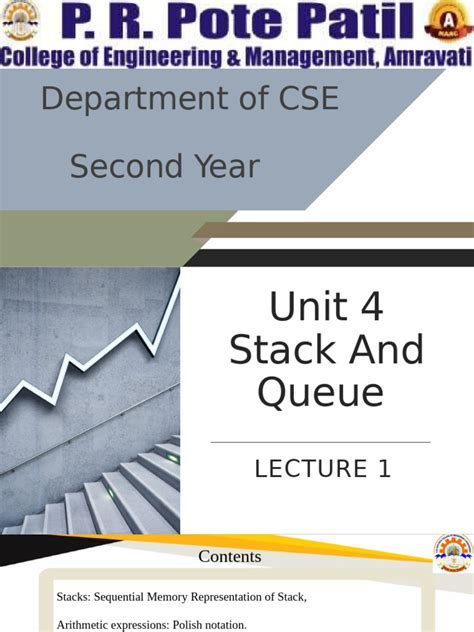 Data Structures Unit 4 Stack And Queue Pdf Computer Programming Algorithms And Data