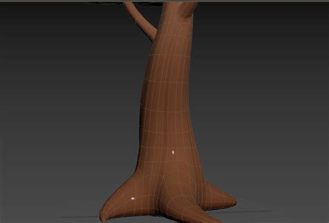 Pack Cartoon Tree D Model Turbosquid