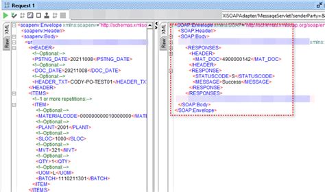 Sap Po Test Sap Po Soap Webservice By Soap Ui Tool Sap Zero To Hero