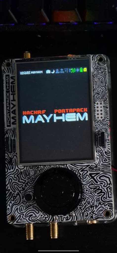 New Generation Hackrf One Portapack H4m Mayhem Signature Edition