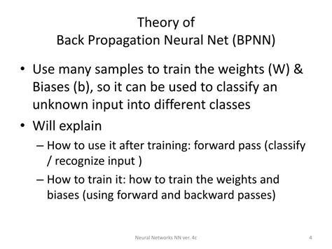 Ppt Back Propagation Neural Networks Bpnn Powerpoint Presentation