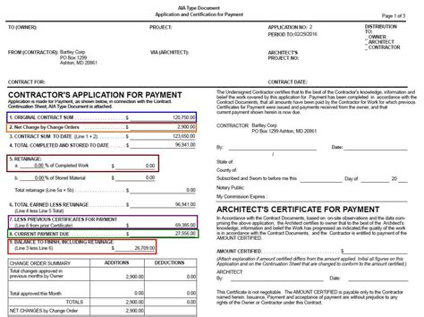 Aia Invoice Template Barbaraohman Blog