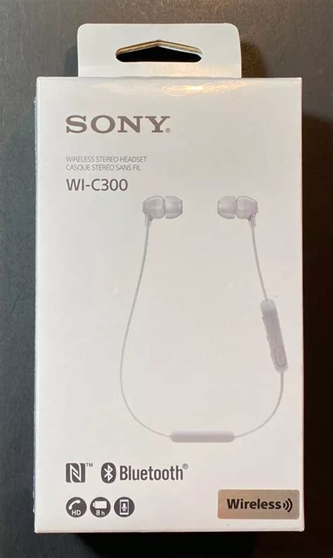Sony Wireless Stereo Headset Bluetooth Wi C300