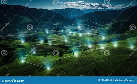 Electromagnetic Fields Transform The Landscape With Flickering Shapes