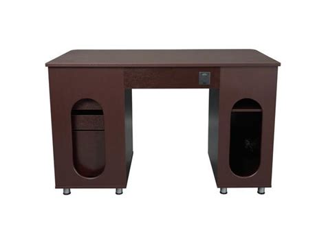 Techni Mobili RTA CH Complete Computer Desk Chocolate Newegg Com