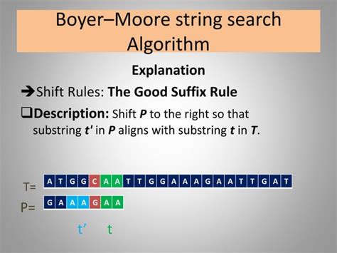 String Matching Algorithms Pattern Matching Pptx Programming Languages Computing
