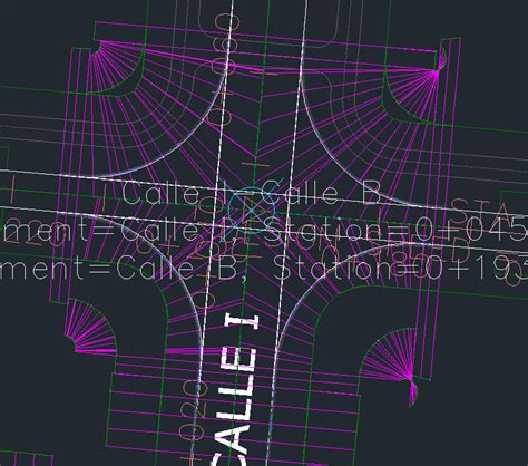 Problem Intersections With Sidewalk Curb Return Autodesk Community