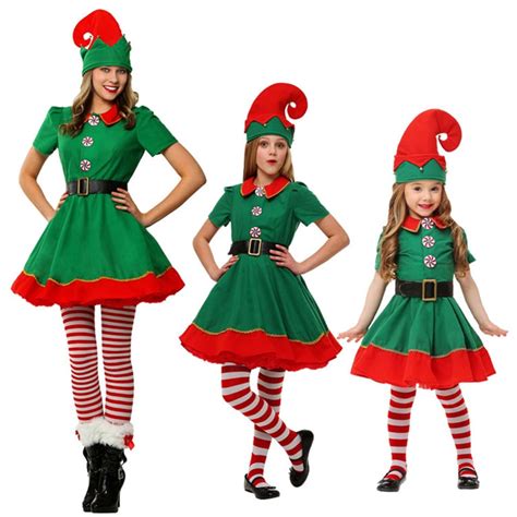 Santas Elves Costumes