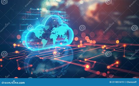 Global Network Connectivity Concept Stock Image Image Of Connectivity Futuristic 311851419