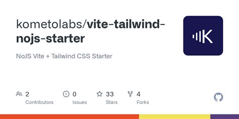 Vite Tailwind Nojs Starter Src Index Html At Main Kometolabs Vite Tailwind Nojs Starter Github