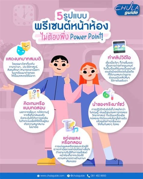 5 รูปแบบพรีเซนต์หน้าห้อง ไม่ต้องพึ่ง Power Point