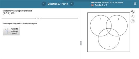 Solved Shade The Venn Diagram For The Set CB A Use The Chegg