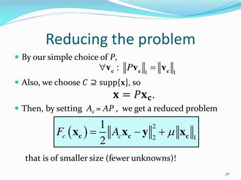 ppt a multilevel iterated shrinkage approach to l 1 penalized least