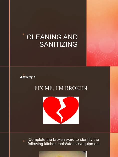 Cleaning And Sanitizing Pdf