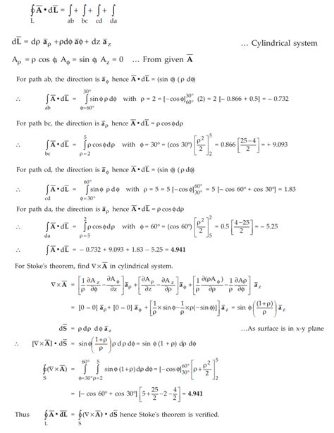 Stokes Theorem Definition Formula Proof Example Problems