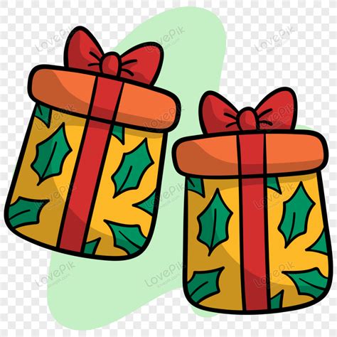 귀여운 크리스마스 선물 그림 Png 일러스트 무료 다운로드 Lovepik