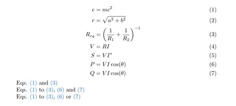 Equations How Can I Temporarily Replace And With Or When Using `cref` Command Tex