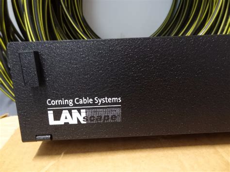 Corning Lanscape Closet Connector Housing Cch 02u Optical Cable System