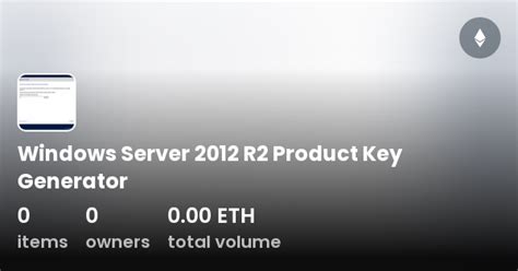 Windows Server R Product Key Generator Collection OpenSea