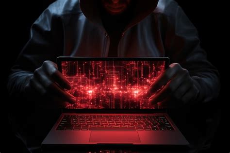 Premium Photo Safeguarding Cyberspace Exploring Hacker Computer Cyber