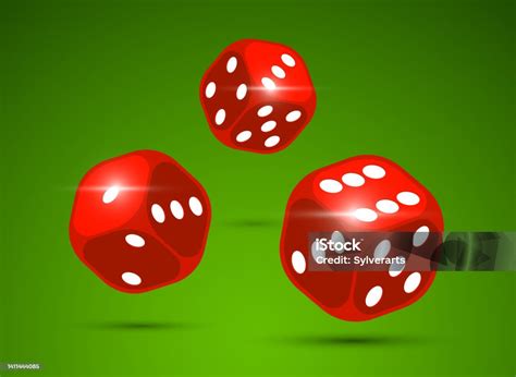 주사위 벡터 3d 개체 고립 된 일러스트레이션 도박 게임 디자인 보드 게임 현실적인 큐브 행운 가능성에 대한 스톡 벡터 아트 및 기타 이미지 Istock