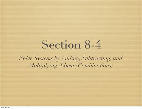 int math 2 section 8 4 1011 ppt