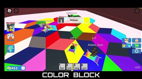 Roblox Color Block Gameplay12 Arianeanderika Vlogaming Youtube