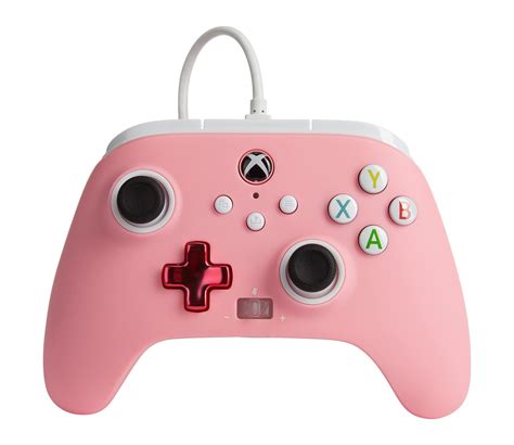 Powera Enhanced Wired Controller For Xbox Series Xs Pink For Sale